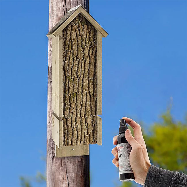 Uncle Dunkel's Triple Chamber Rocket Box Bat House w/Spray ...